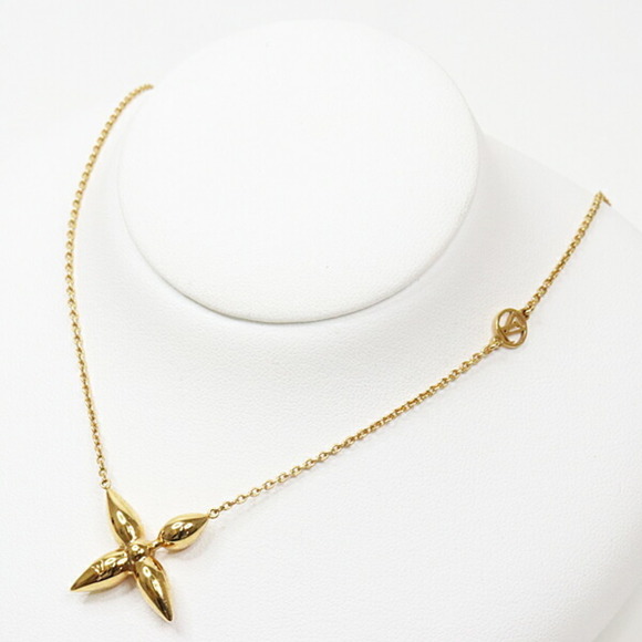Louis Vuitton | Jewelry | Louis Vuitton Collier Necklace M0365 Metal ...